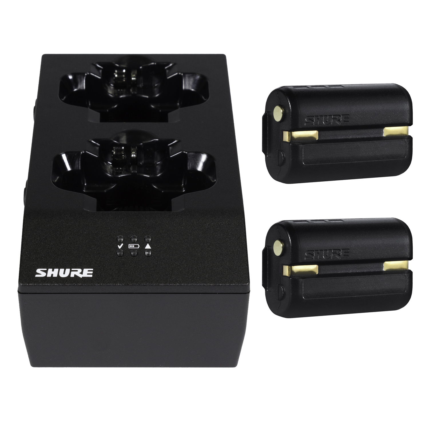 Shure SBC200US Charger and Dual SB900B Battery Drop-In Shure SBC200US Charger and Dual SB900B Battery Drop-In