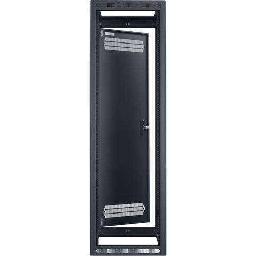 Lowell Manufacturing Rack-Enclosed-40U, 22" Deep, 1-Pair Adustable ...