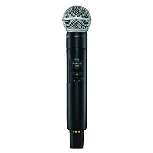 Shure SLXD24/SM58 Digital Wireless Handheld Microphone System (J52: 558 - 616 MHz)